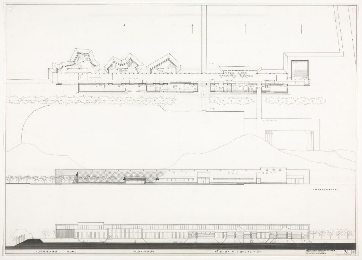 Sverre Fehn, Aukrust Center, Alvdal – Nasjonalmuseet – Collection