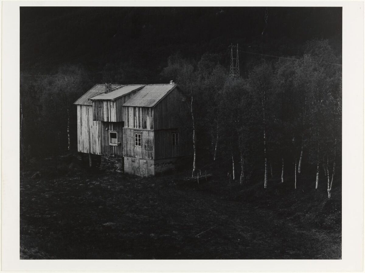 Per Berntsen, House and High Voltage Mast, Målselv, 1979 ...