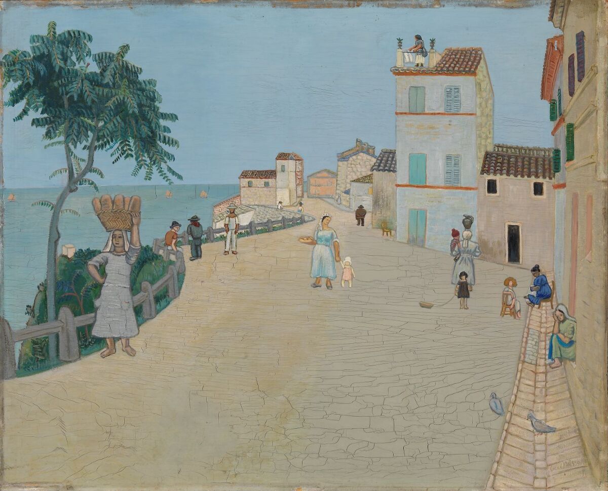 Axel Nilsson, Italiensk landsbygate – Nasjonalmuseet – Collection