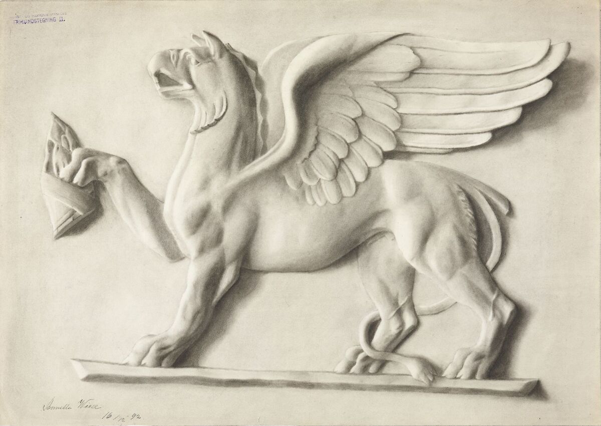 Annette Wiese Schirmer, Studie – Nasjonalmuseet – Samlingen