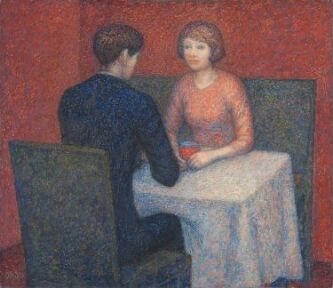 Roy Blohm, På kafé – Nasjonalmuseet – Collection