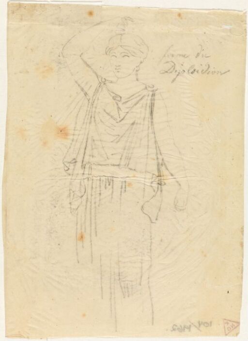 Johan Gørbitz, Carlo Cataneo, Kvinne kledd i khiton – Nasjonalmuseet ...