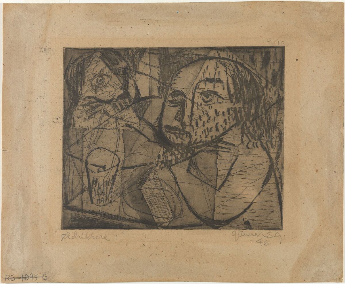 Gunnar S. Gundersen, Øldrikkere – Nasjonalmuseet – Collection