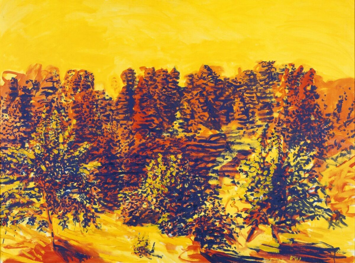 Frans Widerberg, Orange landskap – Nasjonalmuseet – Samlingen