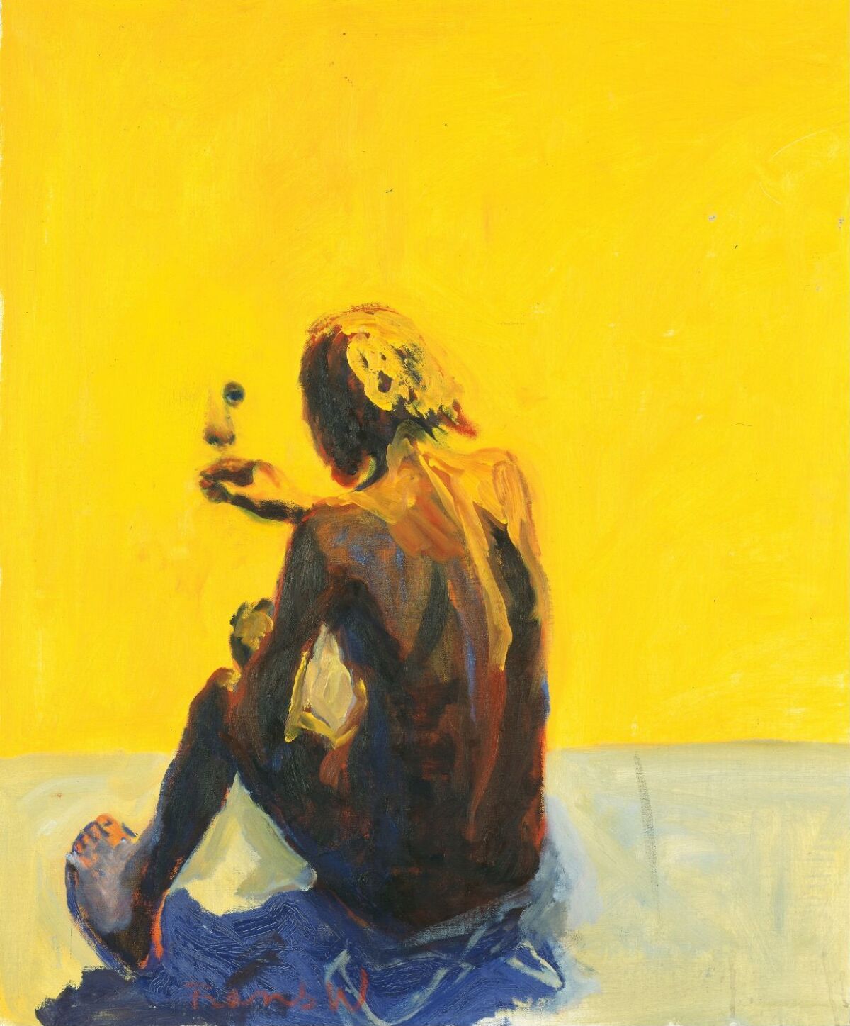 Frans Widerberg, Selvportrett – Nasjonalmuseet – Samlingen