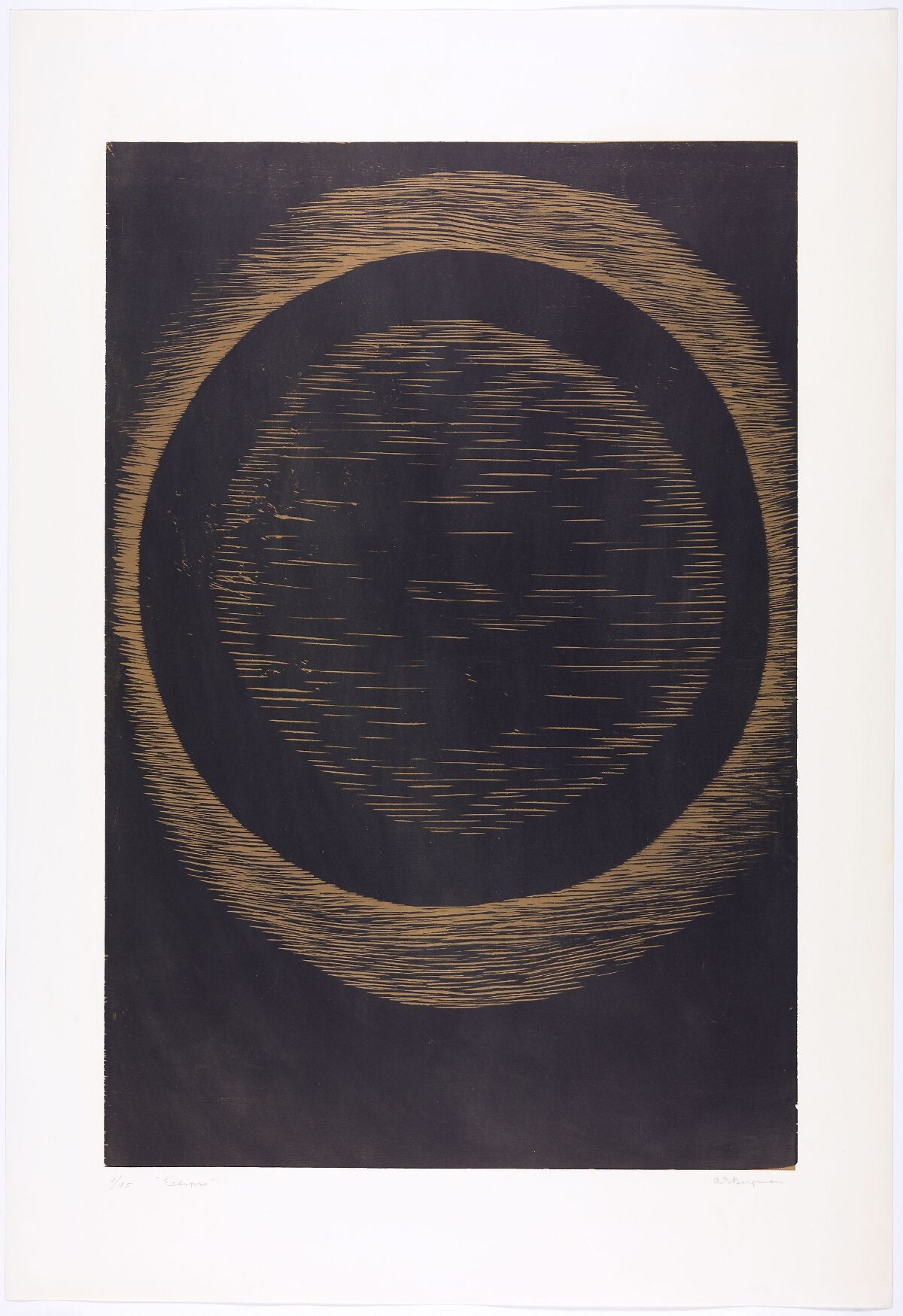 Anna-Eva Bergman, GB 25-1967 Formørkelse – Nasjonalmuseet – Samlingen