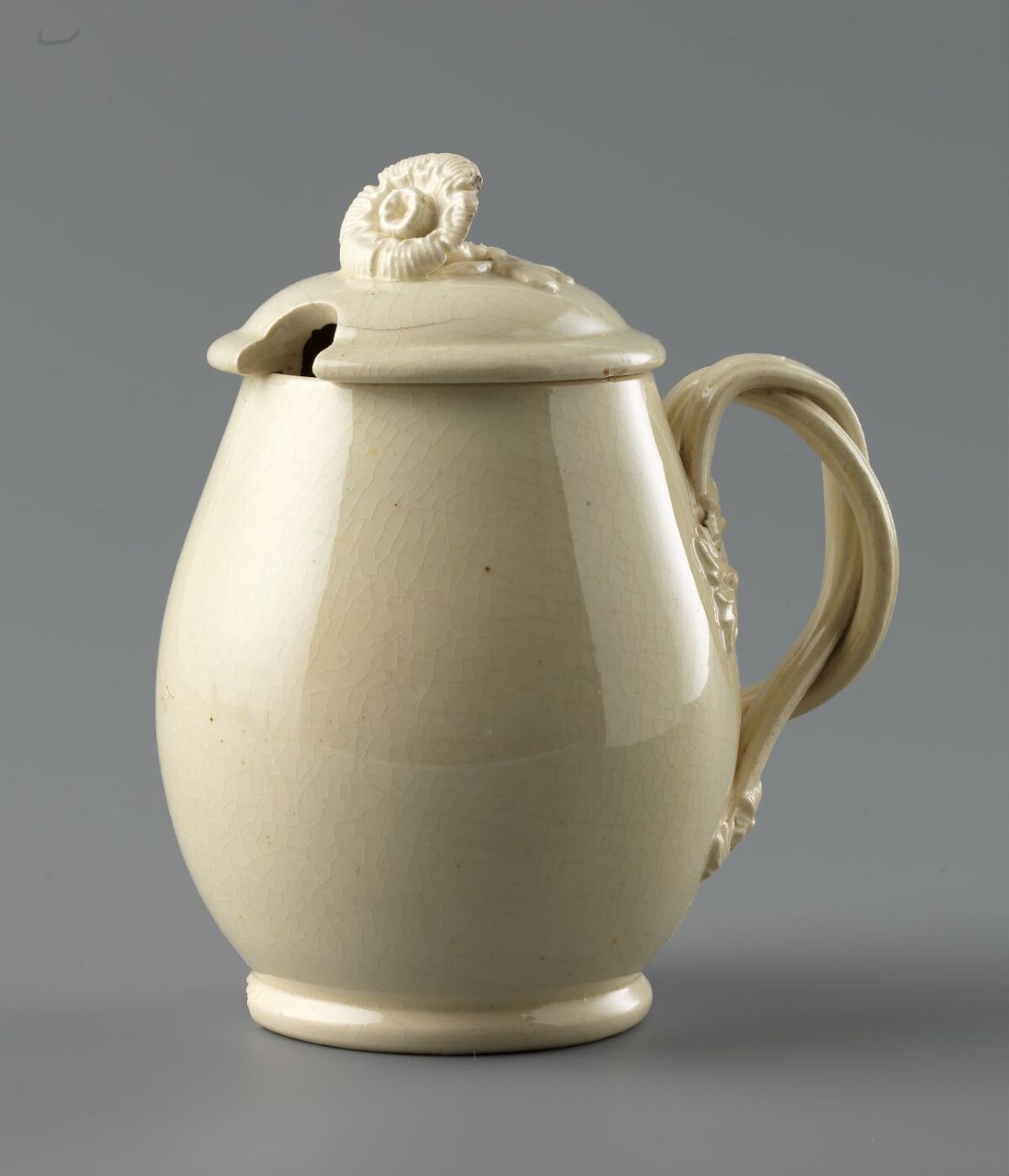 Leeds Pottery, Sennepskrukke – Nasjonalmuseet – Collection