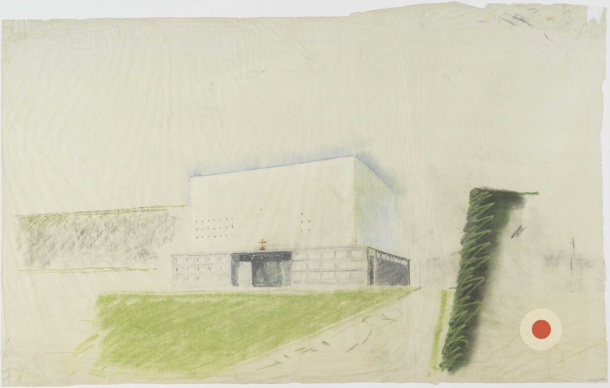 Eyvind Moestue, Moss krematorium – Nasjonalmuseet – Samlingen