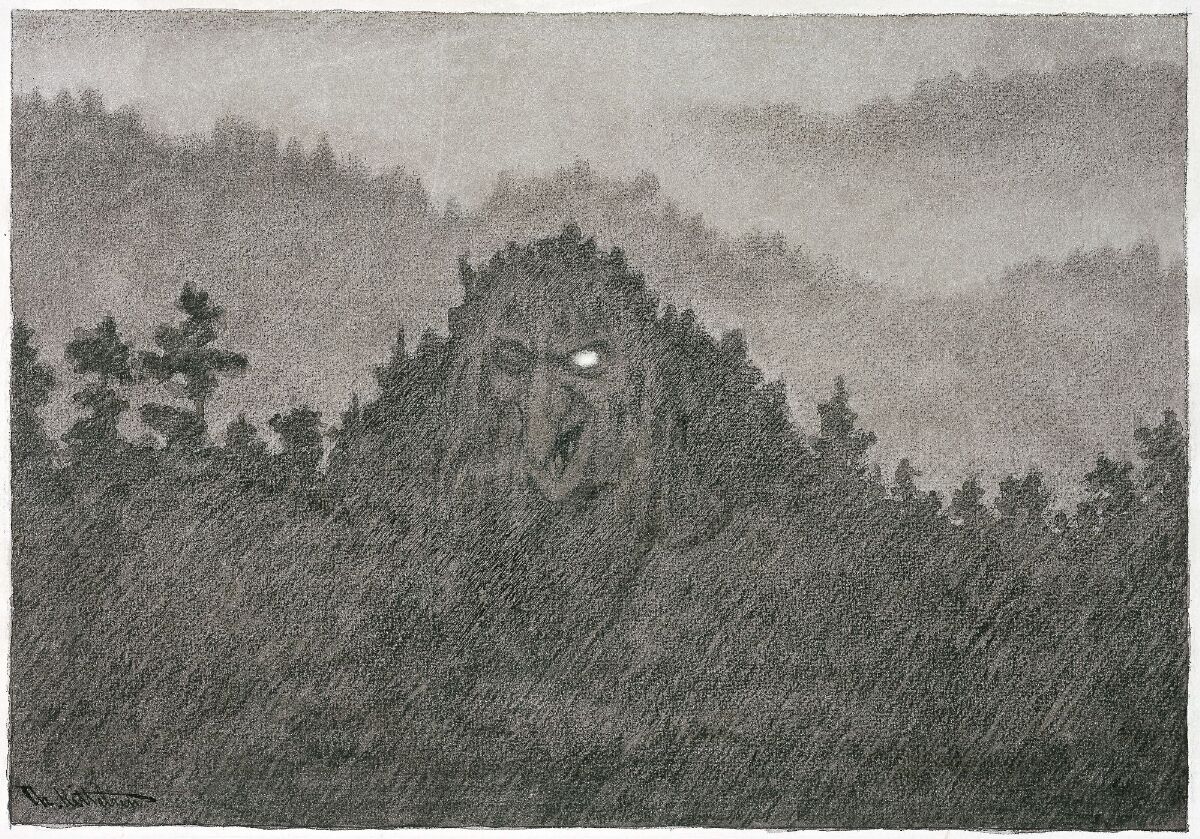 Theodor Kittelsen, Skogtroll – Nasjonalmuseet – Samlingen