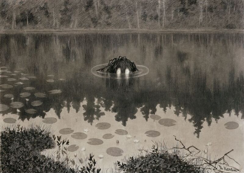 Theodor Kittelsen, Nøkken – Nasjonalmuseet – Samlingen