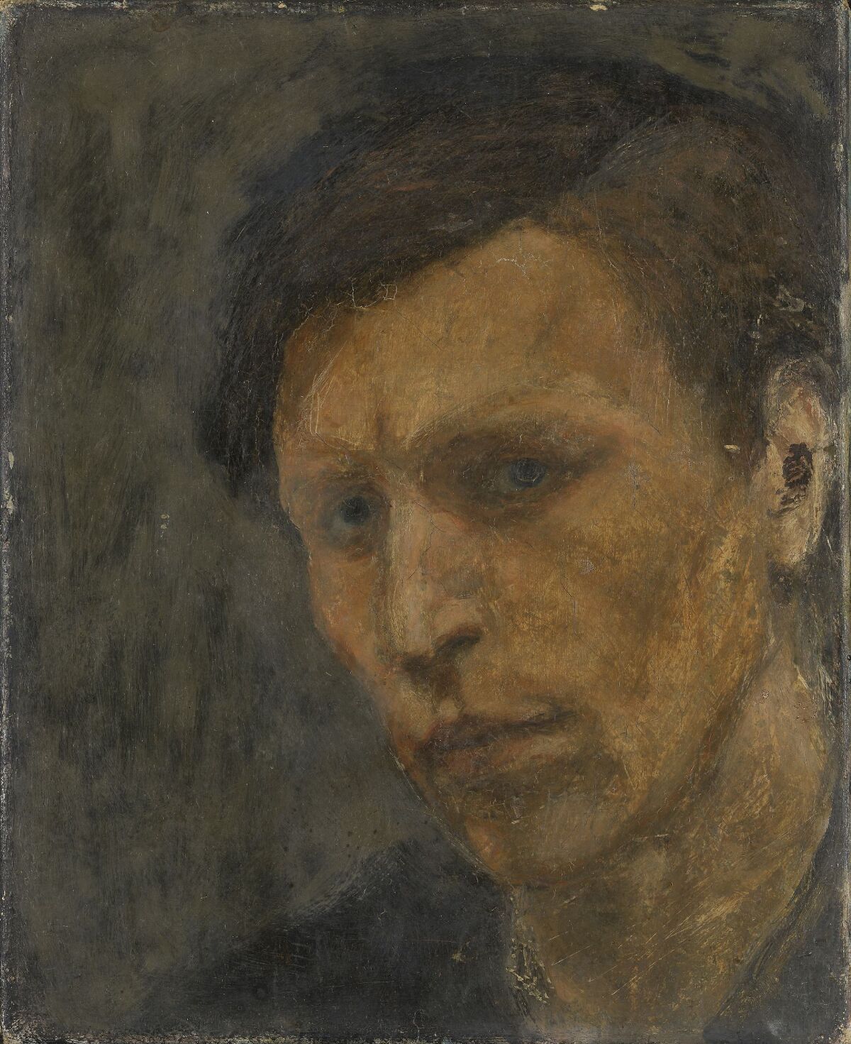 Frans Widerberg, Selvportrett – Nasjonalmuseet – Samlingen