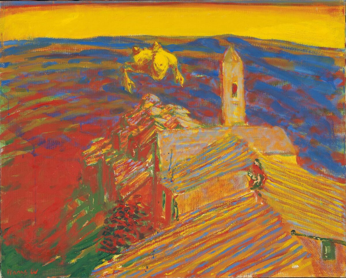 Frans Widerberg, Landsby - svever – Nasjonalmuseet – Samlingen