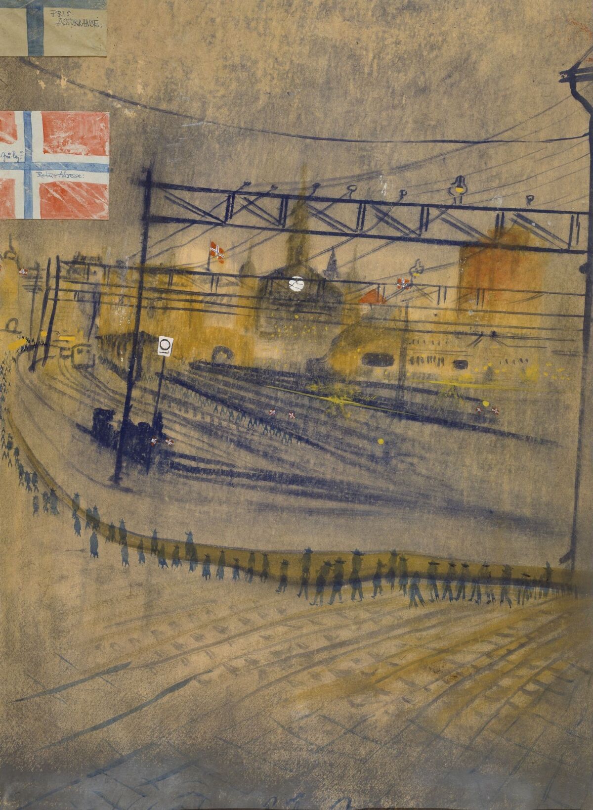 Bendik Riis, Togstasjon – Nasjonalmuseet – Collection