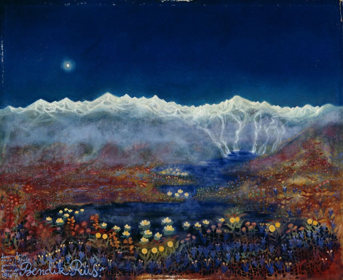 Bendik Riis, Fjell-landskap – Nasjonalmuseet – Samlingen