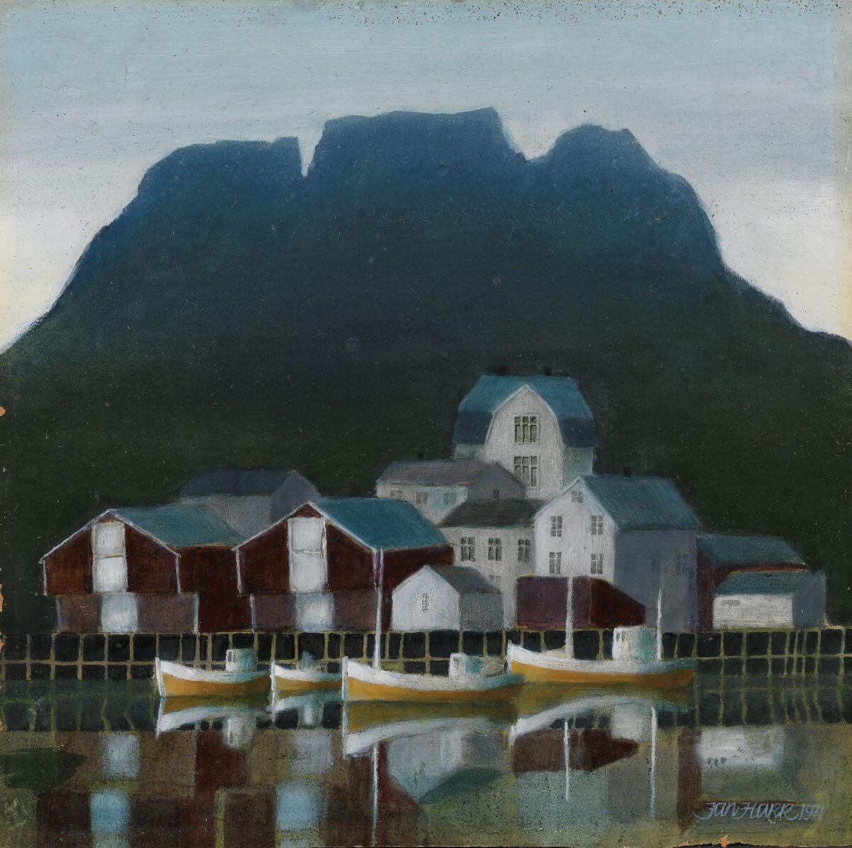 Jan Harr, Stille natt – Nasjonalmuseet – Samlingen