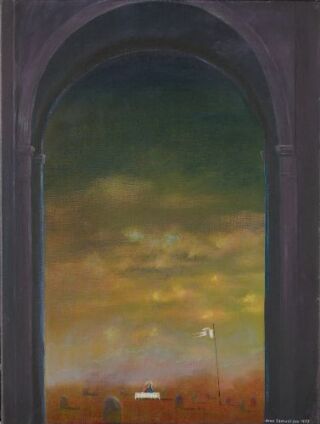 Roy Blohm, På kafé – Nasjonalmuseet – Collection