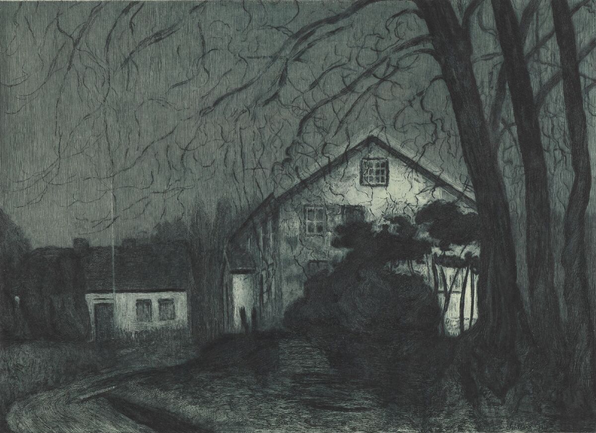 Harald Sohlberg, Midnight – Nasjonalmuseet – Collection