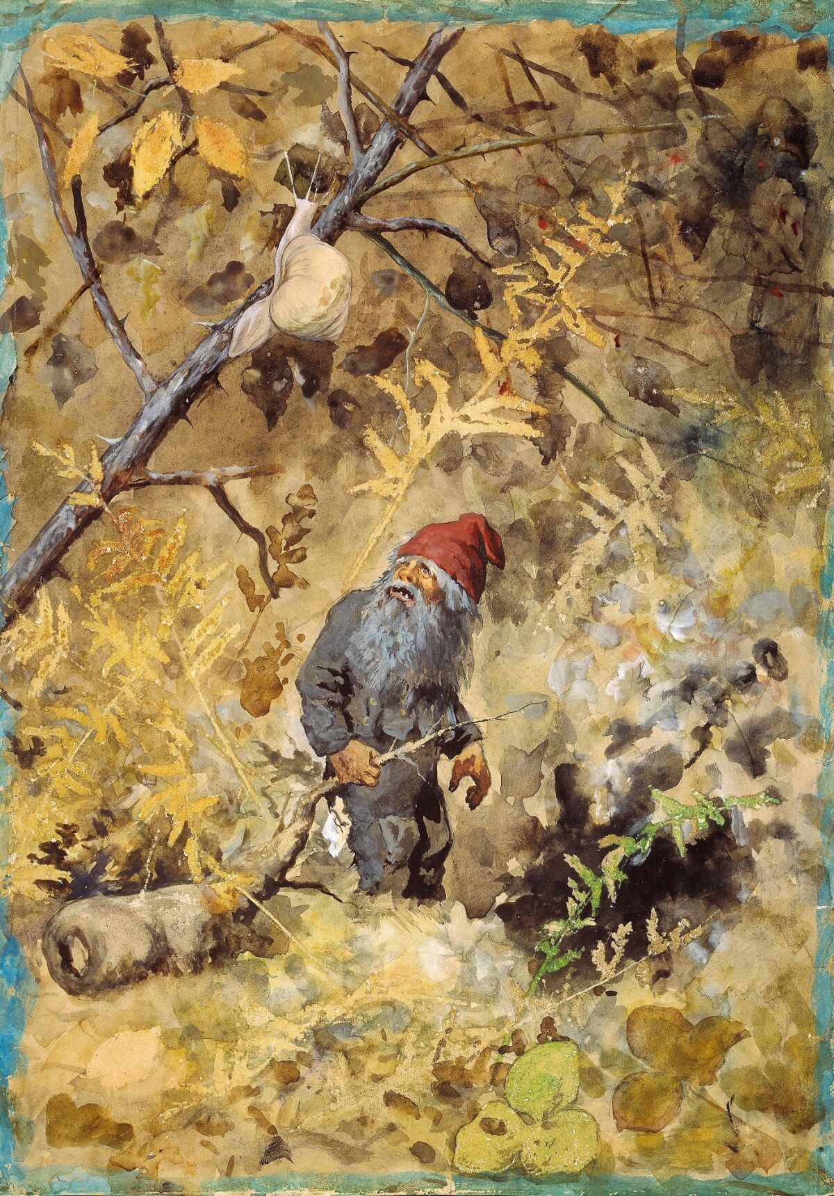 Theodor Kittelsen, Nissen og sneglen – Nasjonalmuseet – Samlingen