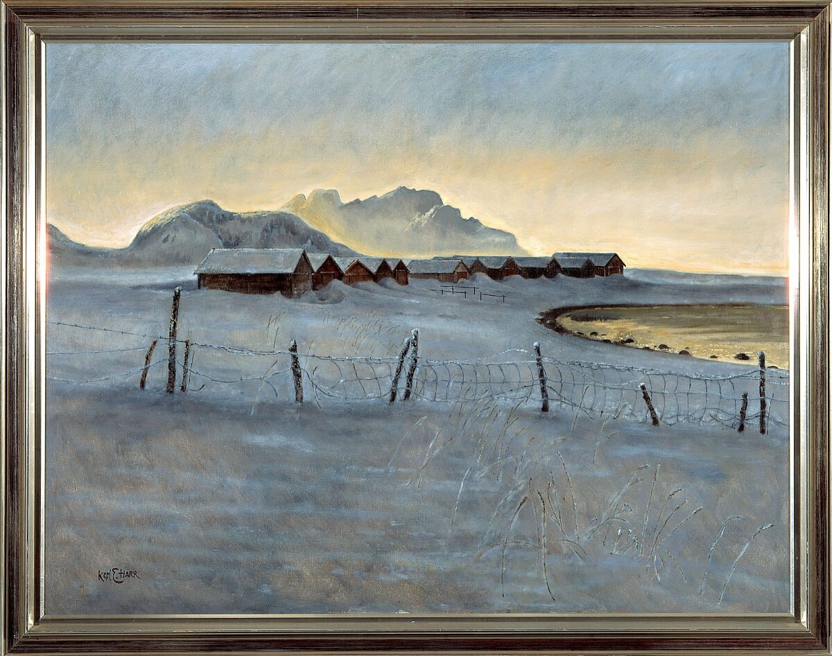 Karl Erik Harr, Naust nordpå – Nasjonalmuseet – Samlingen