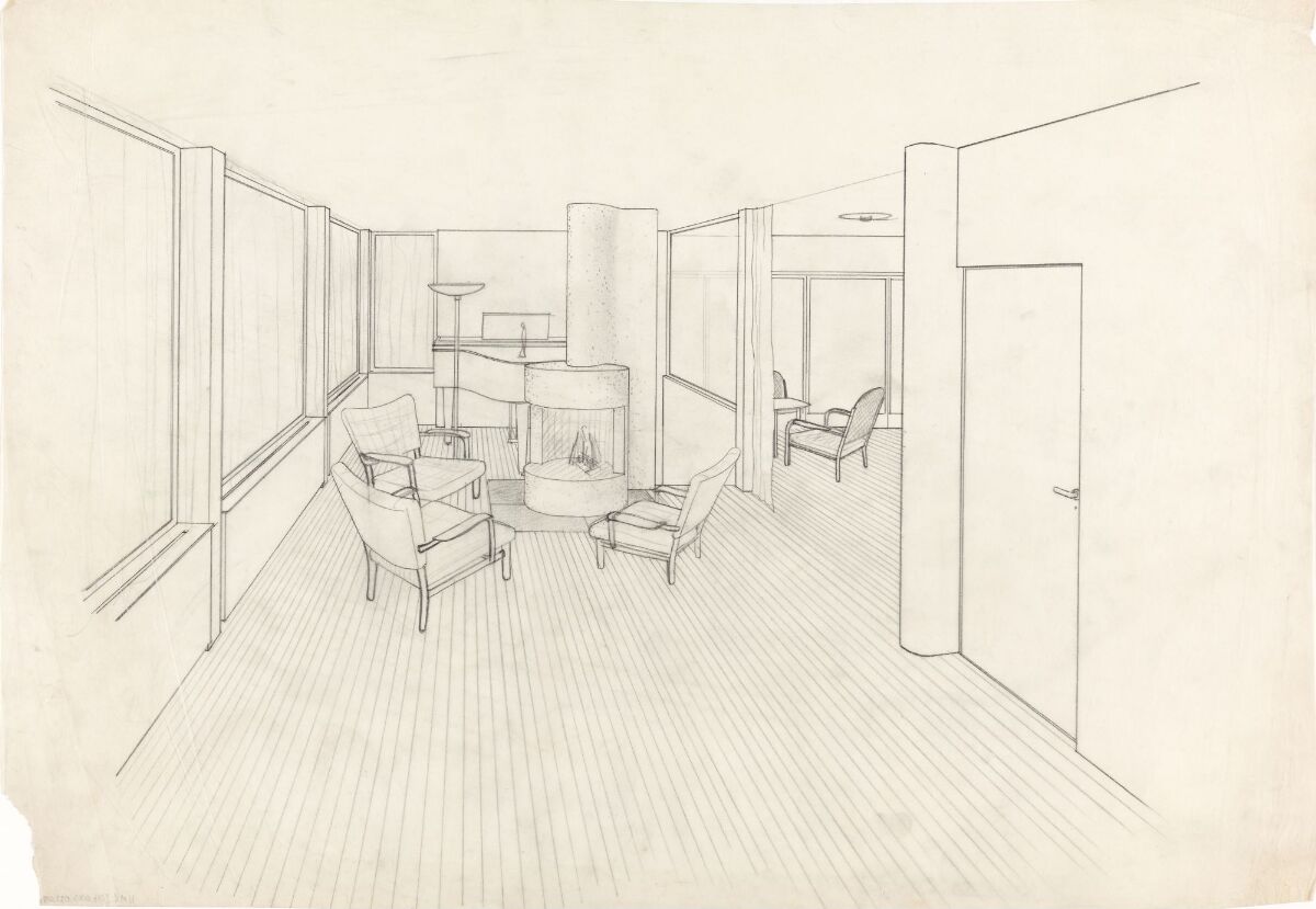 Arne Korsmo, Louis Benjamin, Møbler og innredning til Villa Benjamin ...