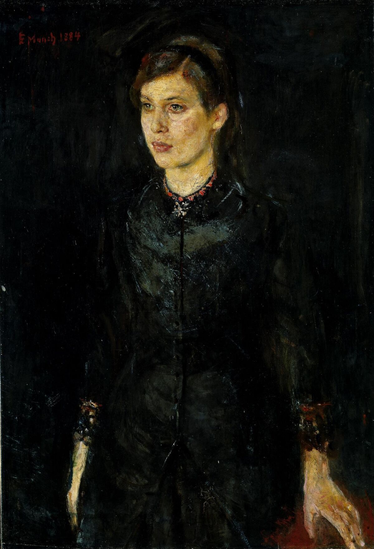 Edvard Munch, Inger Munch in Black – Nasjonalmuseet – Collection