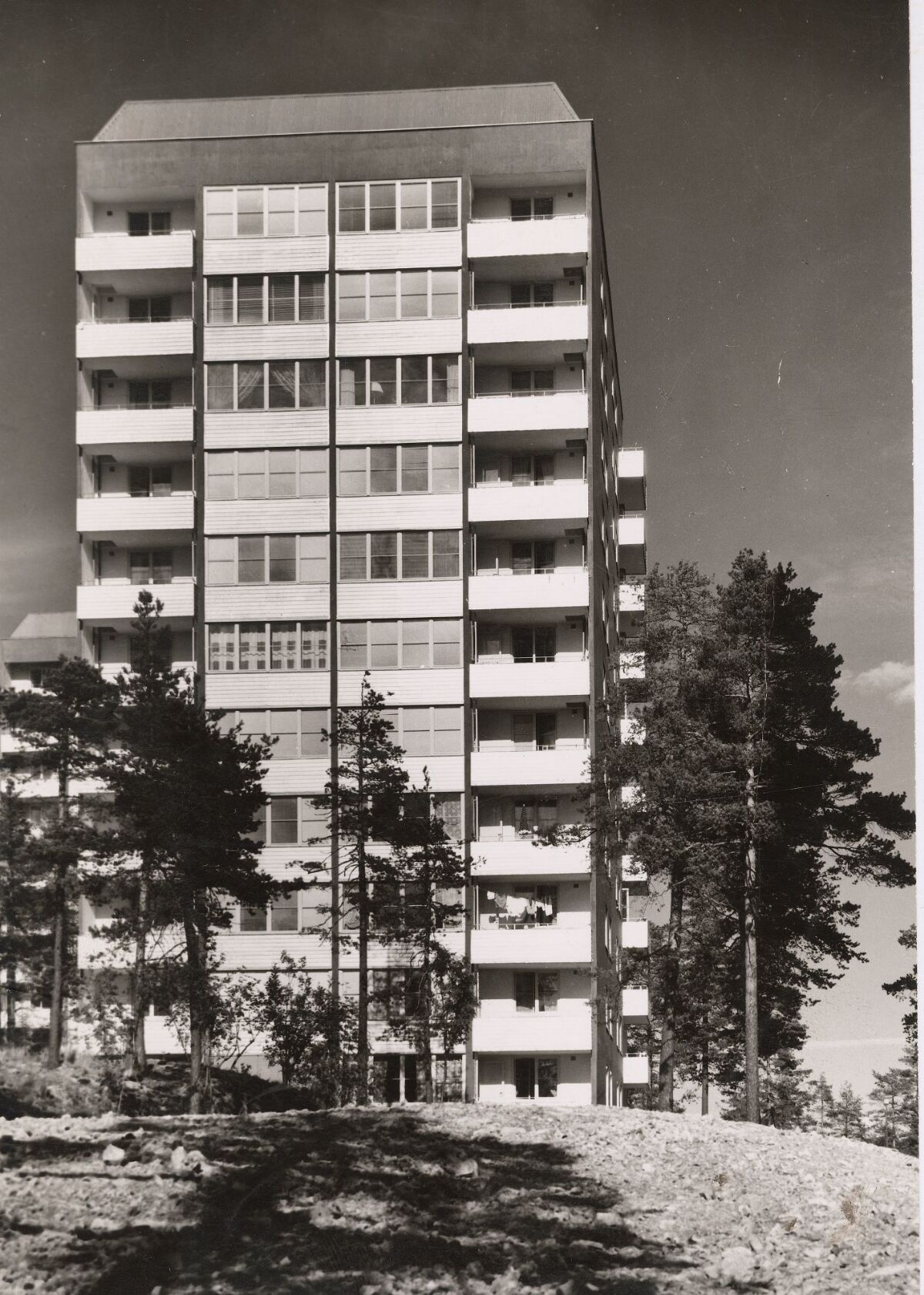 Teigens Fotoatelier, Esben Poulsson, High-rise building at Tonsenhagen ...