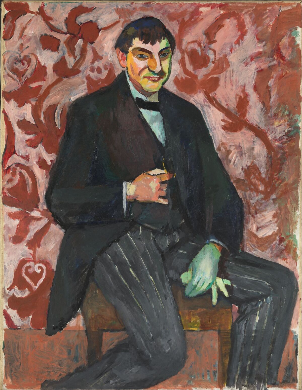 Jean Heiberg, Portrait of the Painter Rudolph Thygesen – Nasjonalmuseet ...