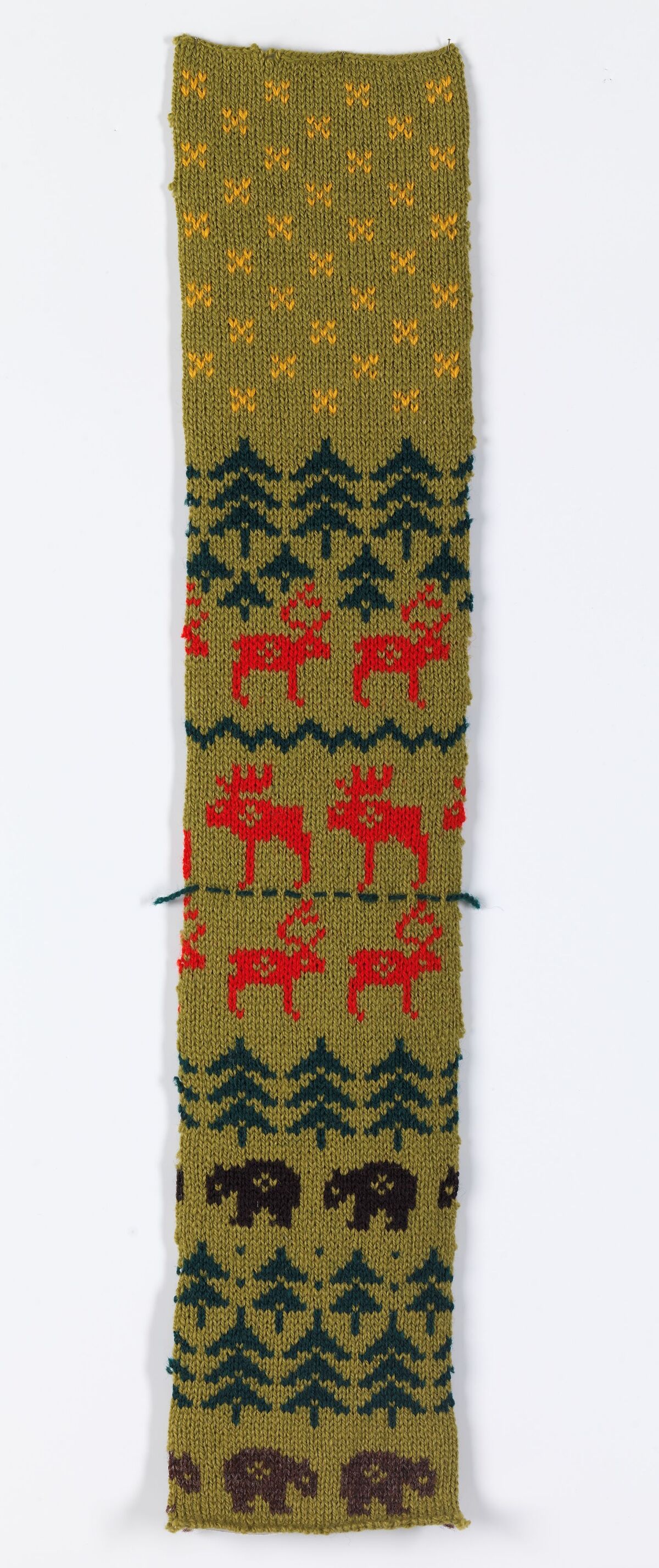 Strikkeprøve – Nasjonalmuseet – Collection