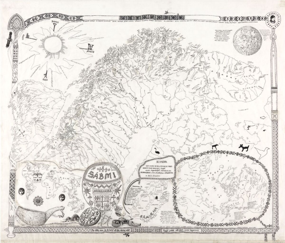 Hans Ragnar Mathisen, Kart over Sábmi (Kart over Sápmi ...