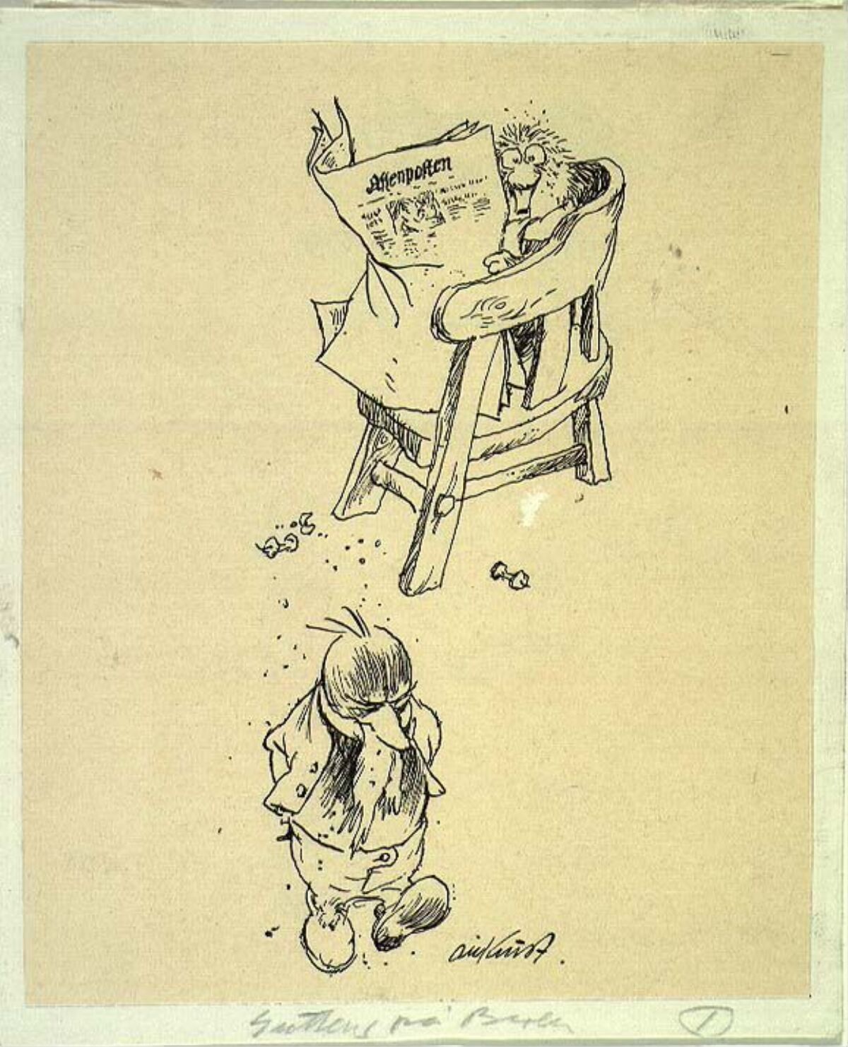 Kjell Aukrust, Solan så for seg en stortingsmelding – Nasjonalmuseet ...