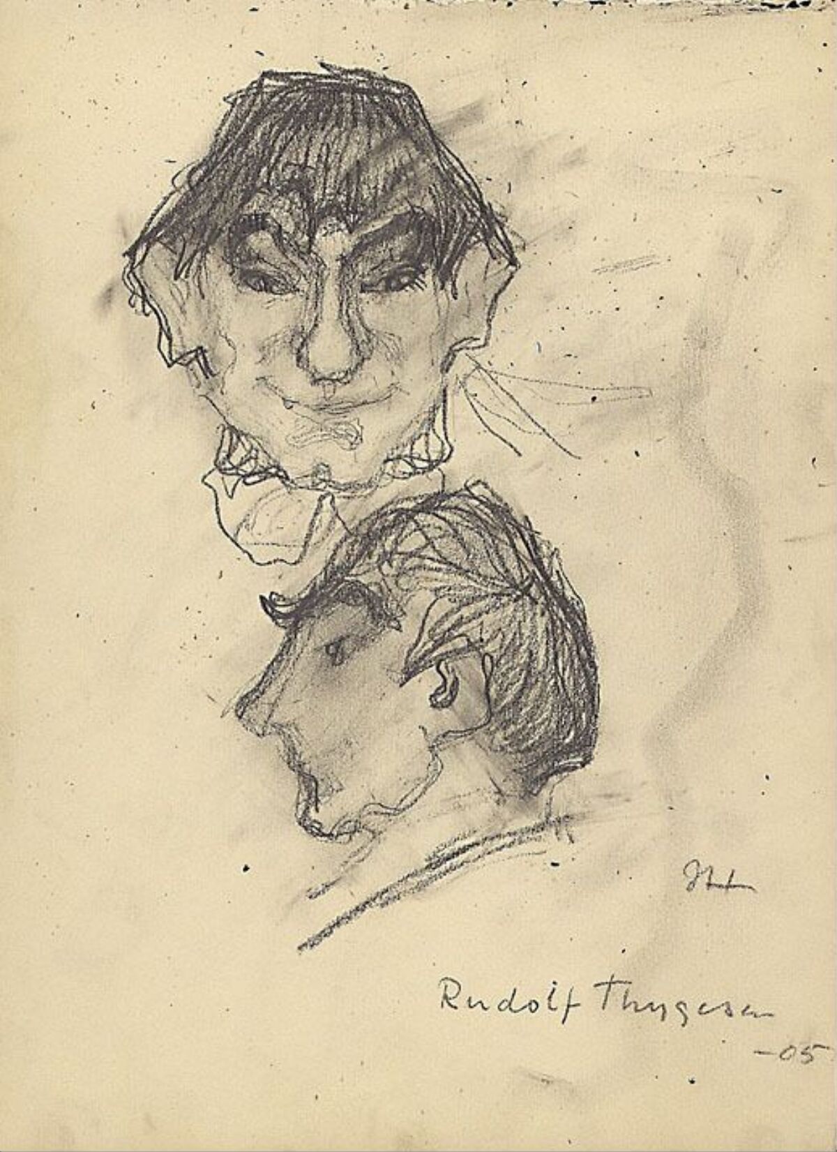 Jean Heiberg, Rudolph Thygesen – Nasjonalmuseet – Samlingen