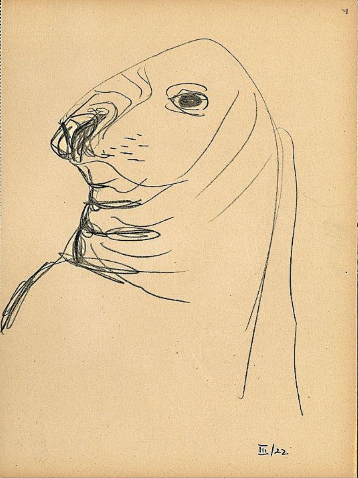 Rolf Nesch, Sel – Nasjonalmuseet – Samlingen