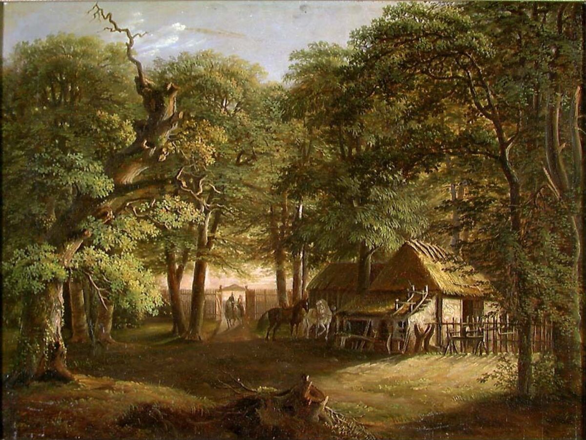 Thomas Fearnley, Hytte i skogen – Nasjonalmuseet – Samlingen