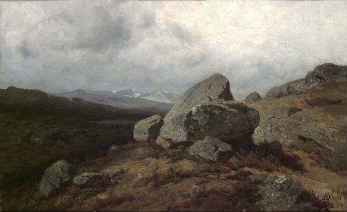 Andreas Disen, High Mountains – Nasjonalmuseet – Collection