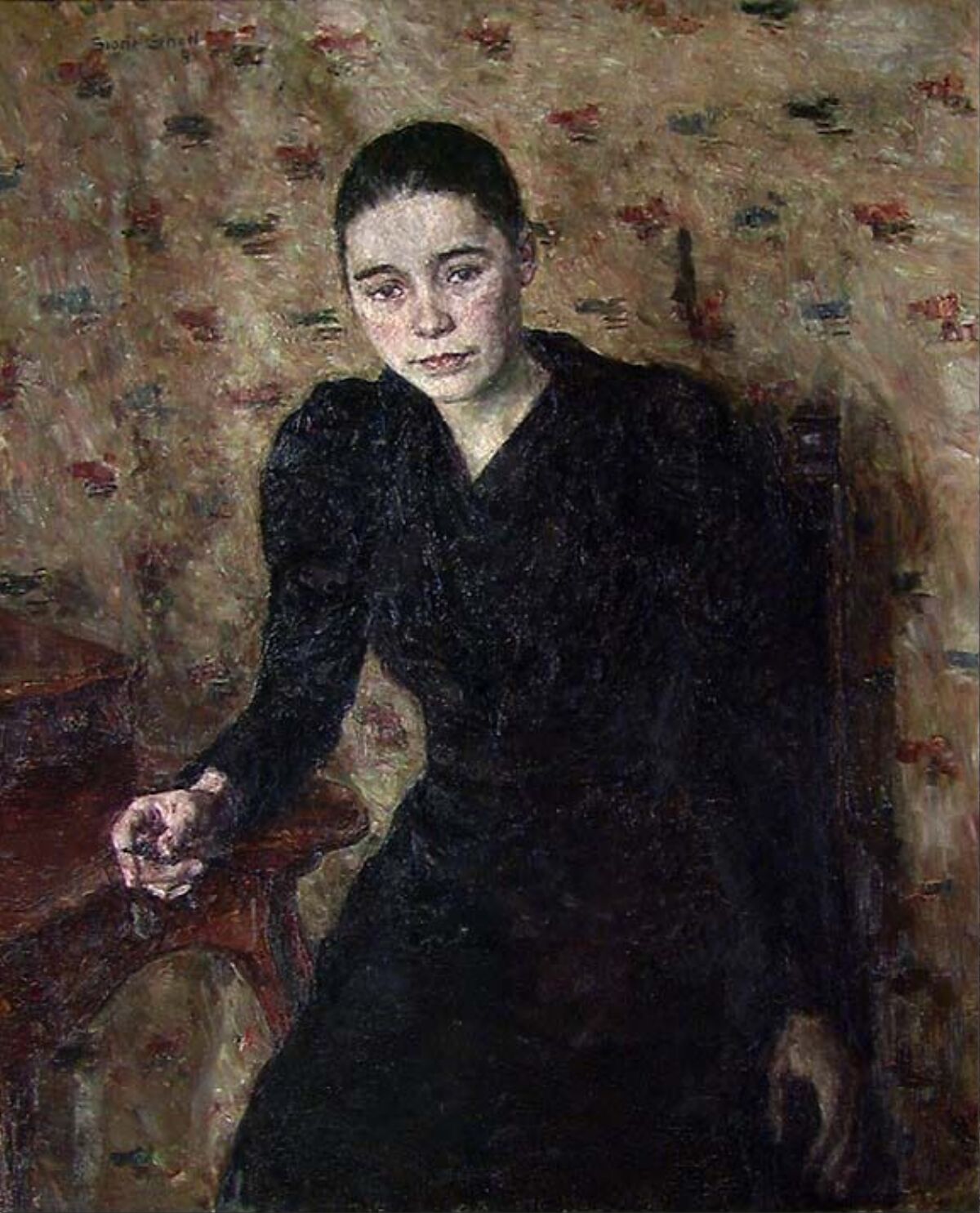 Signe Scheel, Portrait of Tora Scheel, The Artist's Sister ...
