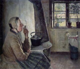 Gustav Wentzel, Winter Evening – Nasjonalmuseet – Collection