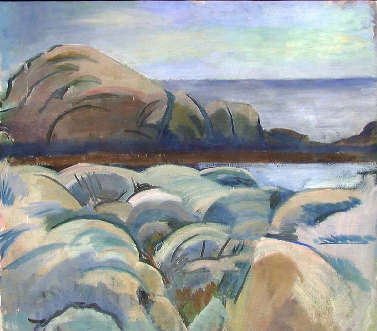 Axel Revold, Ved havet – Nasjonalmuseet – Samlingen