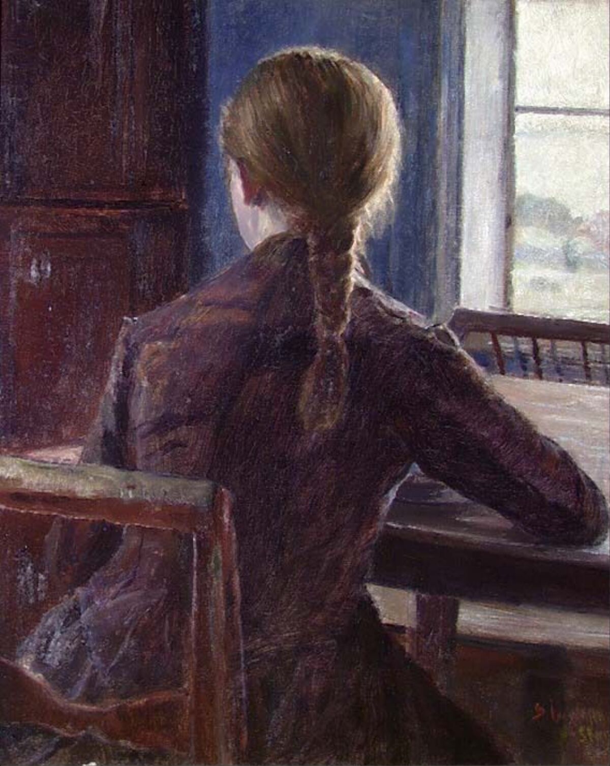 Sven Jørgensen, Young Girl – Nasjonalmuseet – Collection