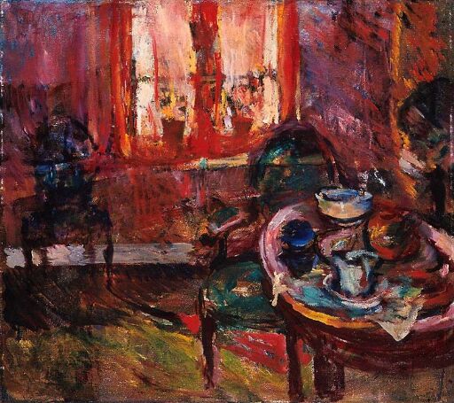 Ludvig Karsten, The red Room – Nasjonalmuseet – Collection