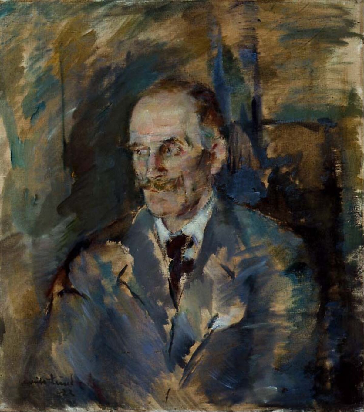 Henrik Lund, Portrait of the Author Knut Hamsun – Nasjonalmuseet ...