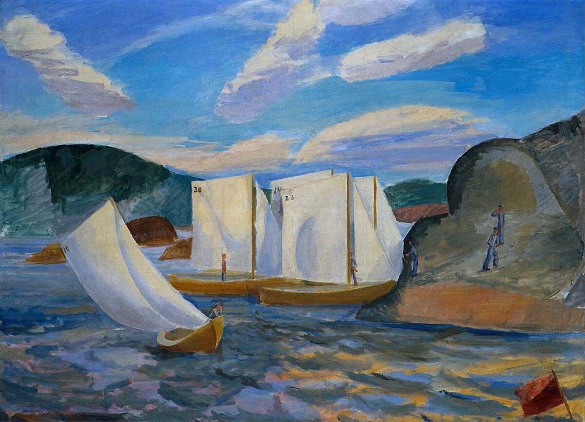 Jean Heiberg, Before starting – Nasjonalmuseet – Collection