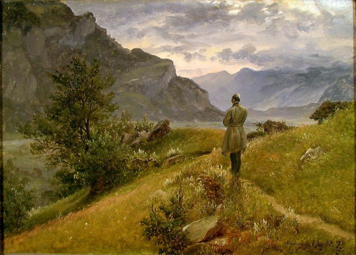 Thomas Fearnley, View from Meiringen in Switzerland – Nasjonalmuseet ...