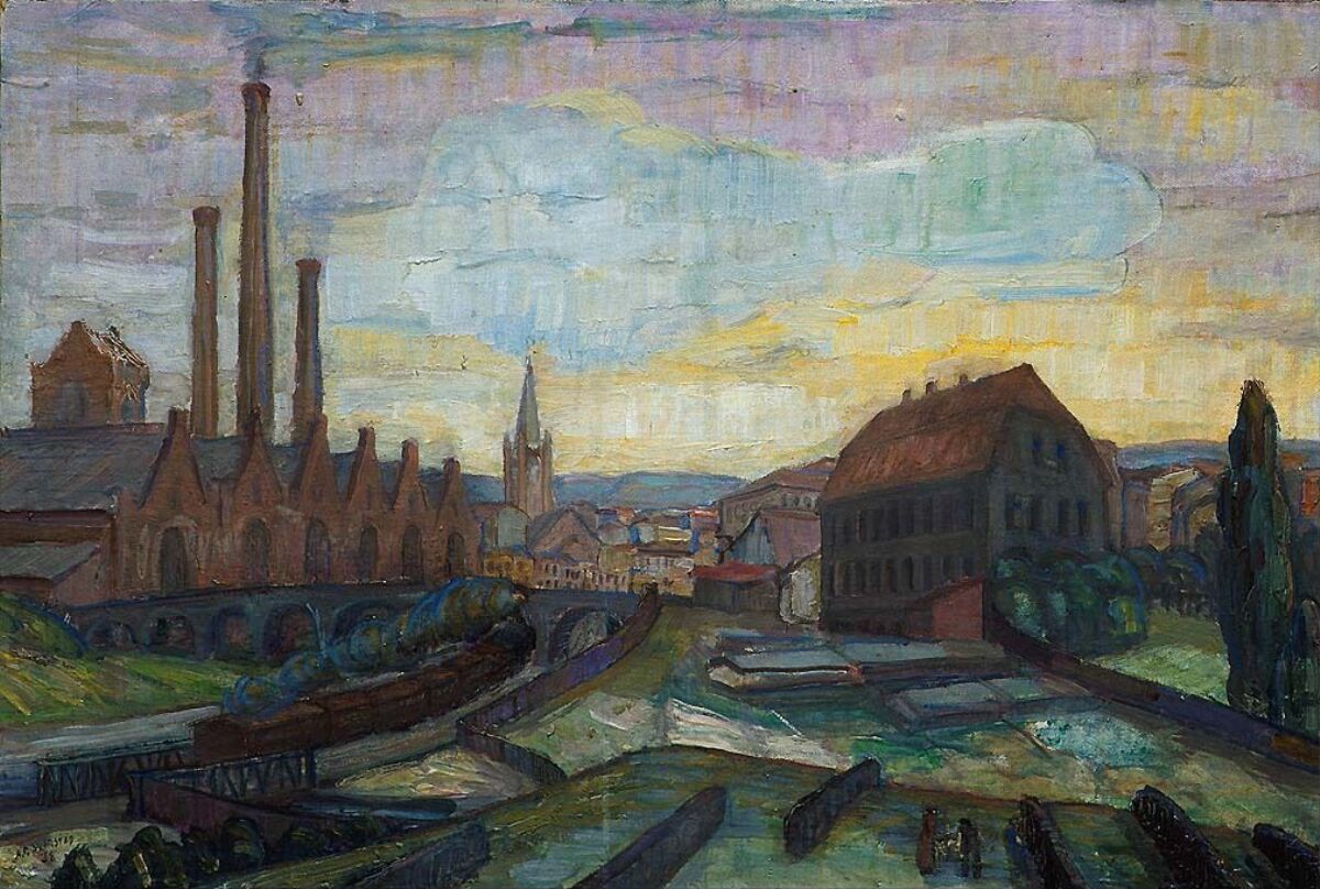 Anders Castus Svarstad, Fra Gamlebyen – Nasjonalmuseet – Samlingen