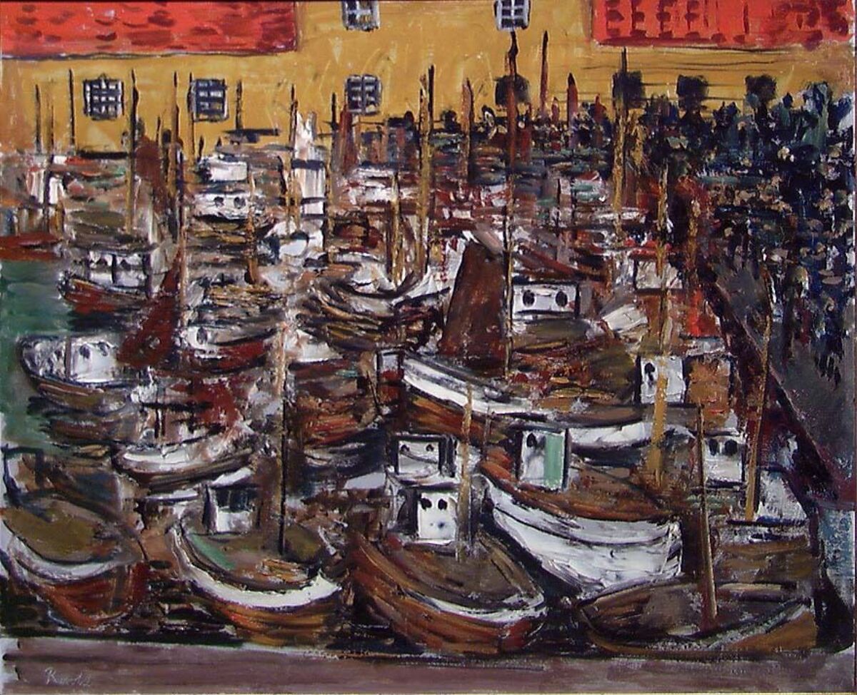 Axel Revold, Saturday in Bergen – Nasjonalmuseet – Collection