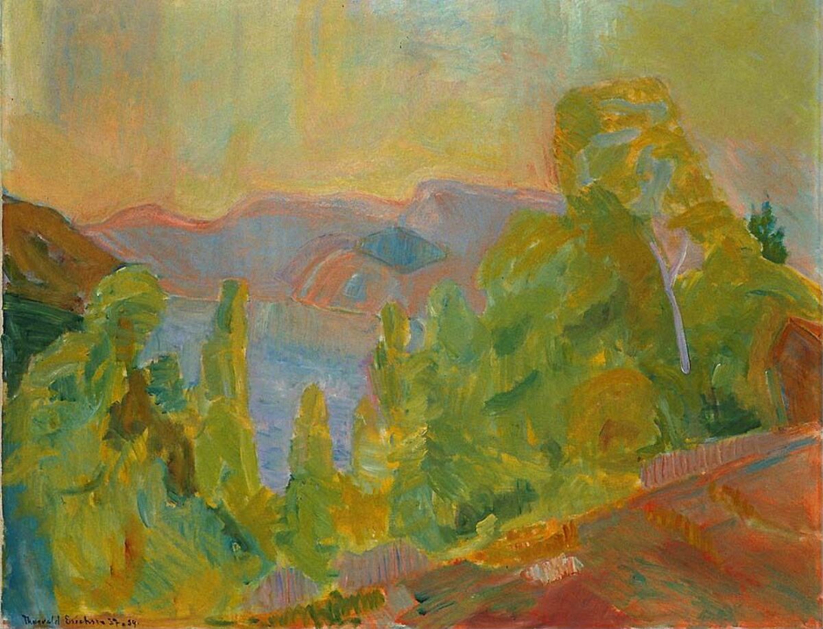Thorvald Erichsen, Fra Holmsbu – Nasjonalmuseet – Samlingen