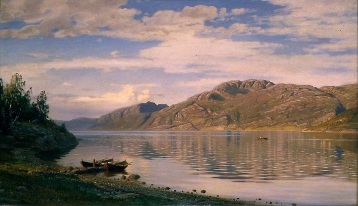 Amaldus Nielsen, From the Maurangerfjord – Nasjonalmuseet – Collection