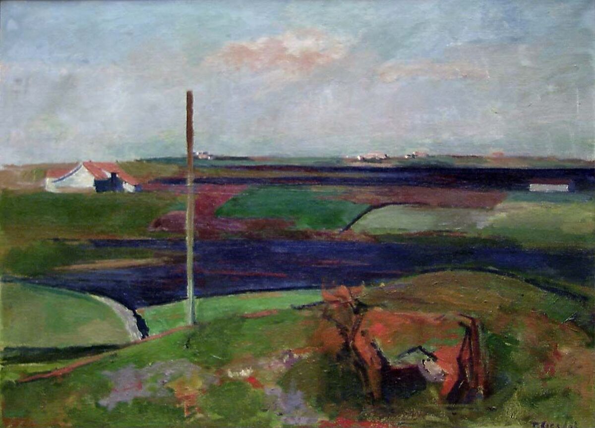 Thoralf Gjesdal, North Wind on Jæren – Nasjonalmuseet – Collection
