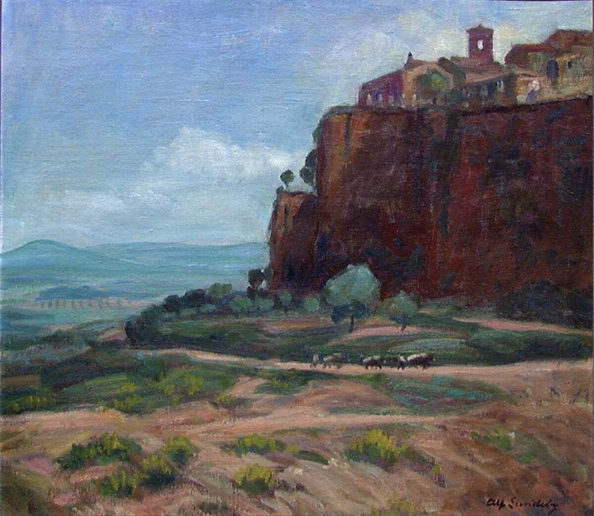 Alf Lundeby, Orvieto – Nasjonalmuseet – Samlingen