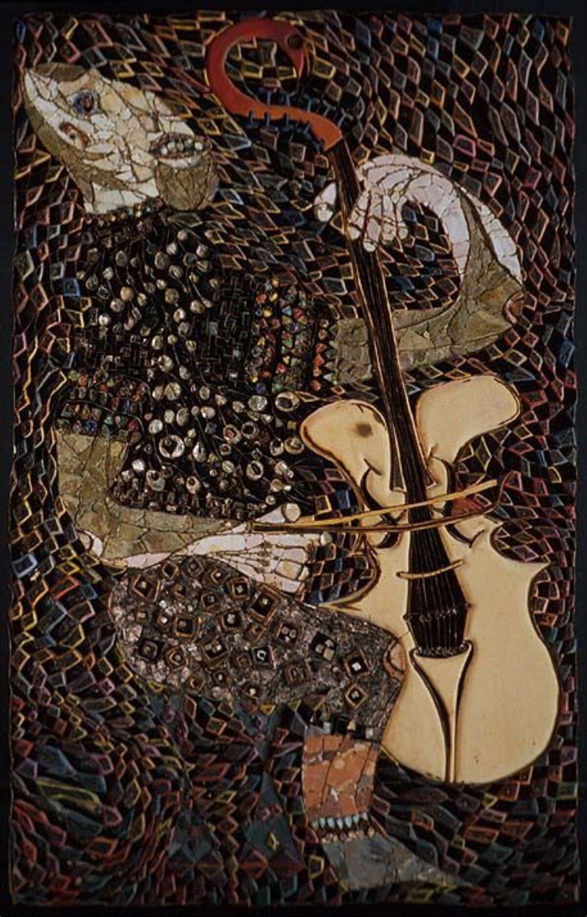 Rolf Nesch, Cellospiller – Nasjonalmuseet – Samlingen