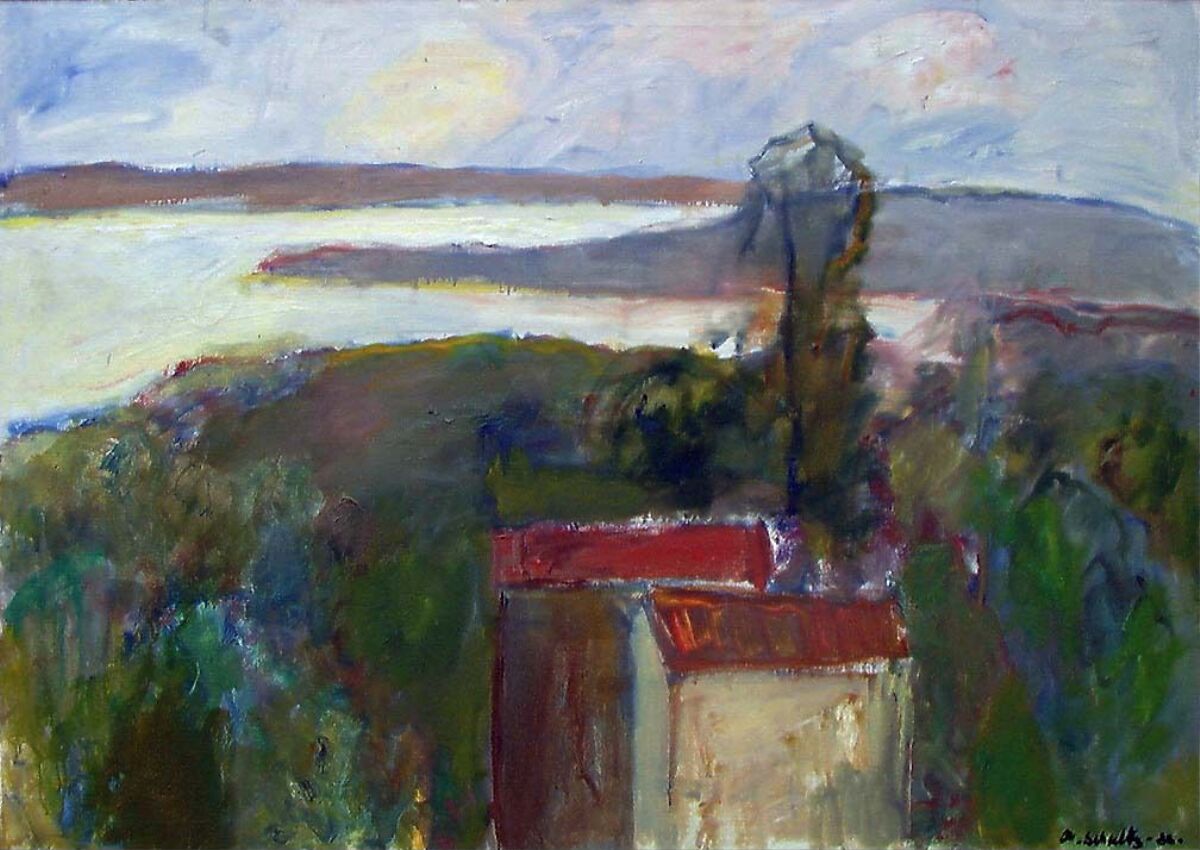 Alexander Schultz, Tidlig sommer ved fjorden – Nasjonalmuseet – Samlingen